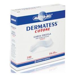Master Aid Dermatess Garza in Cotone 10x10 Cm - 100 Pezzi