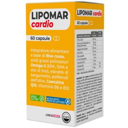 Lipomar Cardio Integratore per il colesterolo 30 Capsule Molli