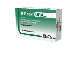 Biretix Oral Integratore per la salute della Pelle 30 Capsule