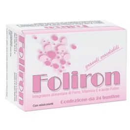 Foliron integratore di ferro e vitamina C 24 Bustine