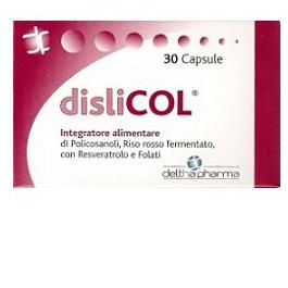 Dislicol Integratore per Colesterolo e trigliceridi 30 Capsule