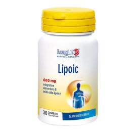 Longlife Lipoic Integratore a base di Acido Alfa Lipidico 30 compresse