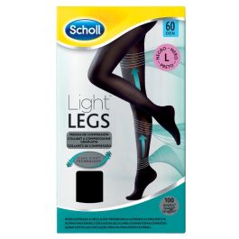 Scholl Light legs Collant a compressione graduata nero 20 DEN L