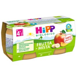 Hipp Omogeneizzato Frutta Mista biologica 2x80 gr