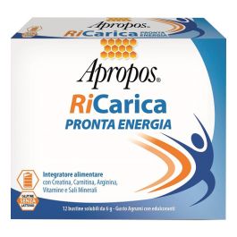 Apropos RiCarica Pronta Energia Integratore Alimentare 12 Bustine