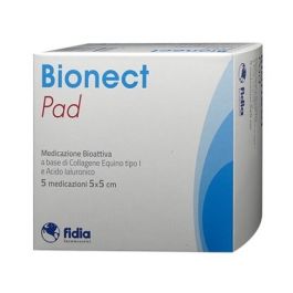 Bionect Pad Medicazioni Con Acido Ialuronico 5x5 cm