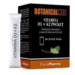 Botanical Mix VITAMINA D3+K2 Pocket Integratore alimentare 30 stick