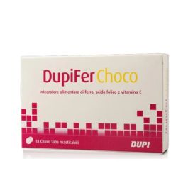 DupiFer Choco Integratore Alimentare 18 Choco Tabs