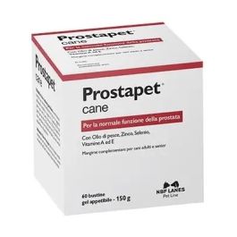 Prostapet Cane Gel mangime complementare per la prostata 60 bustine