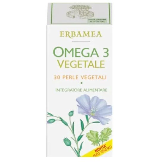 Erbamea Omega 3 Vegetale integratore alimentare 30 Perle