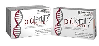 Named Più Fertil Forte Integratore Fertilità Maschile 180 Capsule