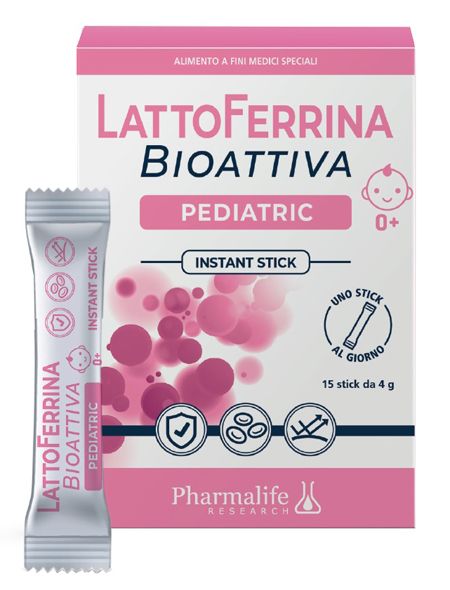Lattoferrina Bioattiva PEDIATRIC integratore alimentare 15 stick